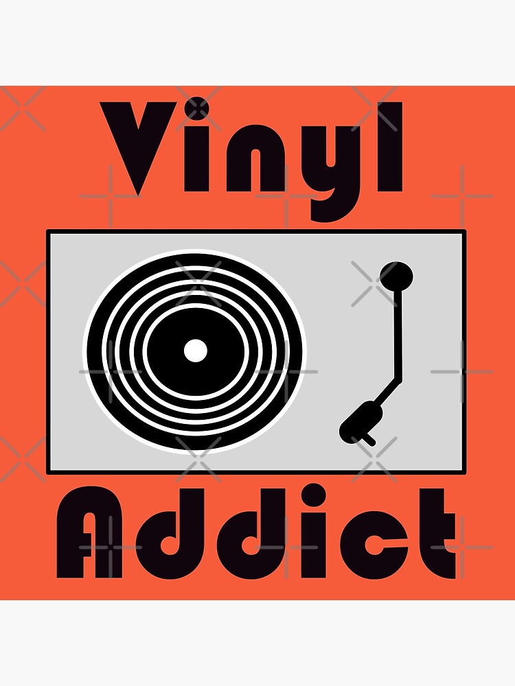 "Vinyl Addict.. everyone knows one" Photographic Print by LPDesignsUK ...