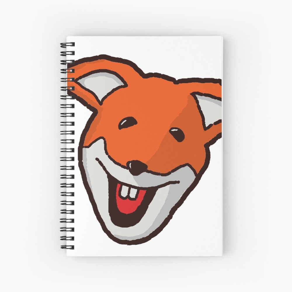"Basil Brush From The Basil Brush Show" Spiral Notebook by Captainhuck ...