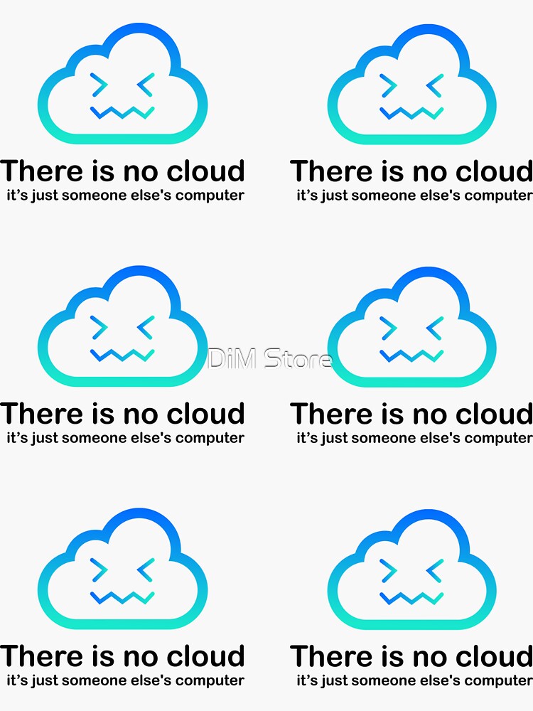 "There is no cloud Tech Humor cloud computing halloween thanksgiving ...