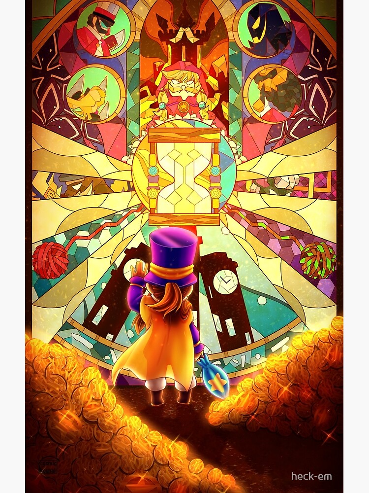 "Stained Glass AHiT" Photographic Print for Sale by heck-em | Redbubble