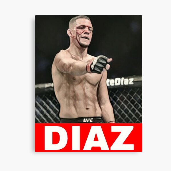 Nate Diaz Canvas Prints | Redbubble