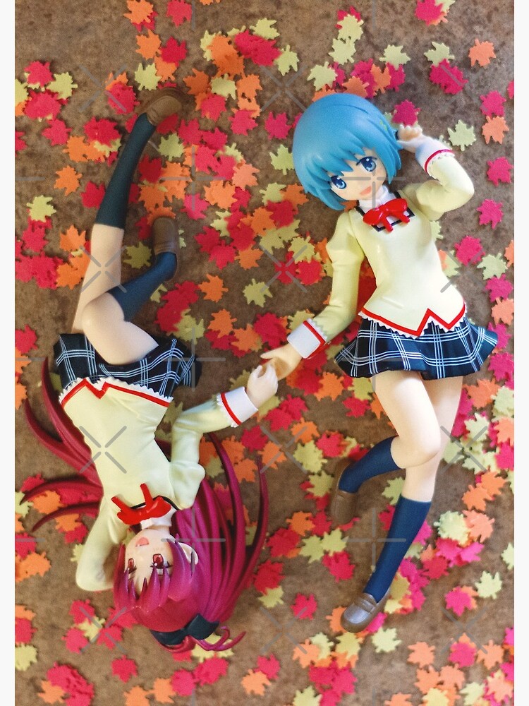 "Sayaka & Kyoko" Spiral Notebook by bracklain | Redbubble