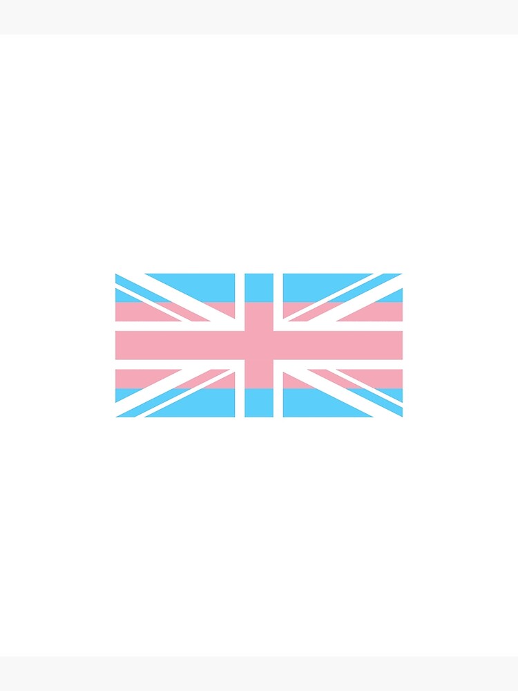 "Gay Pride LGBT Trans UK Union Jack Flag Stripes design" Poster by ...