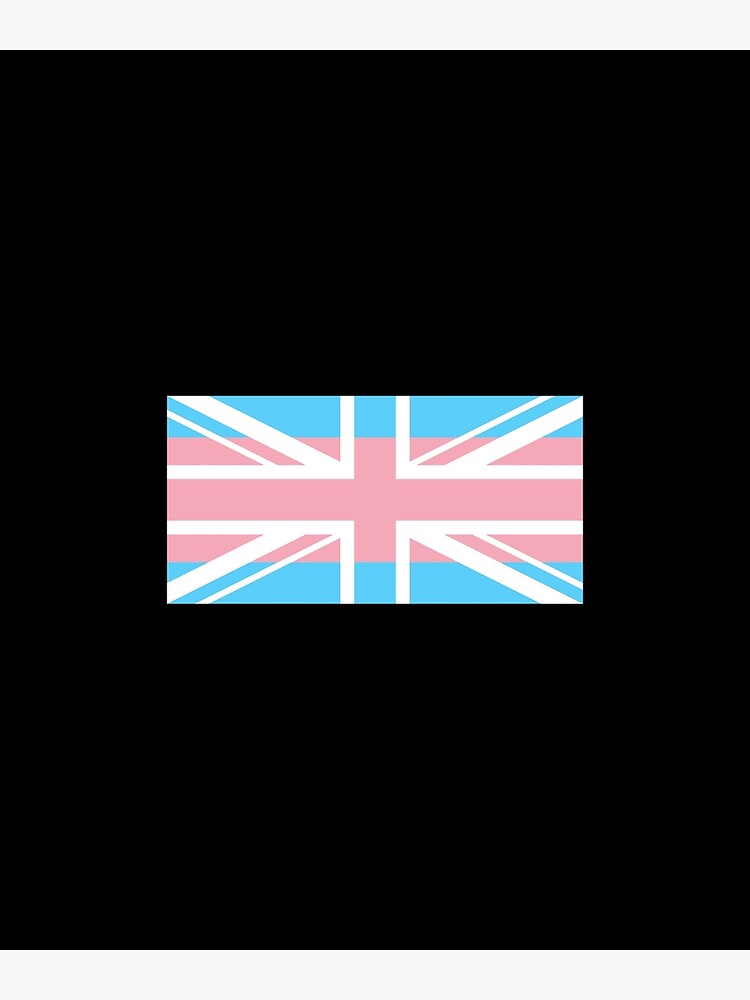 "Gay Pride LGBT Trans UK Union Jack Flag Stripes design" Poster for ...