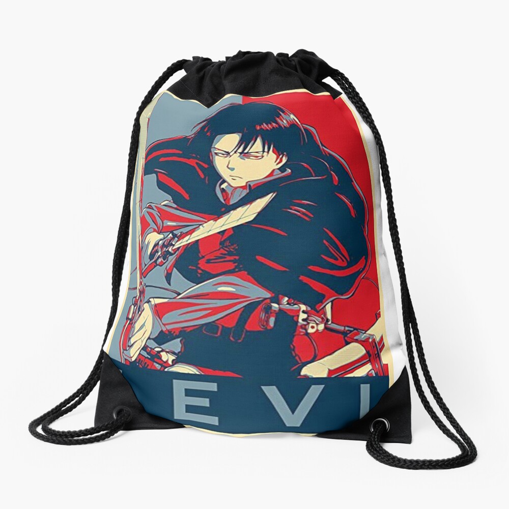 "Levi Ackerman Shingeki no Kyojin / Attack on Titan" Drawstring Bag for ...