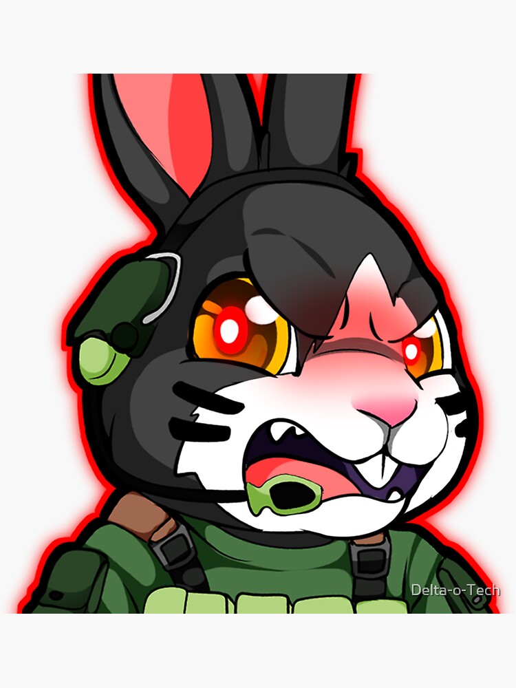 "Angry Commander Bunker" Sticker for Sale by Delta-o-Tech | Redbubble