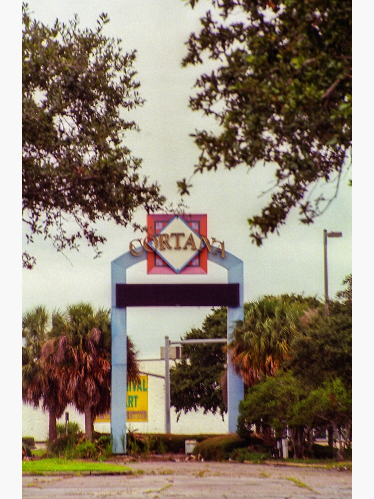 "Cortana Mall" Sticker for Sale by bqwphotography | Redbubble