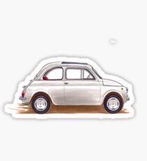 Vintage Fiat Stickers | Redbubble
