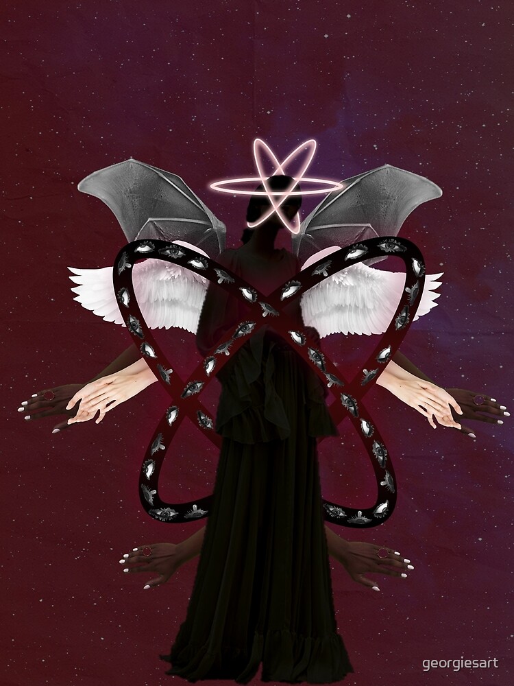 "Eldritch Angel Collage" Photographic Print for Sale by georgiesart ...