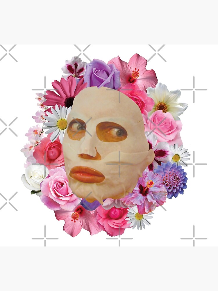 "Alyssa Edwards Beauty Mask With Flowers - Rupaul's Drag Race" Art ...