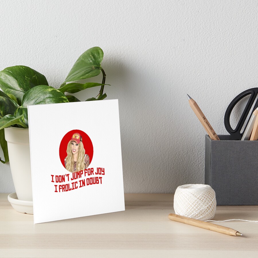 "Katya Zamo I don't jump for joy - Rupaul's Drag Race" Art Board Print ...