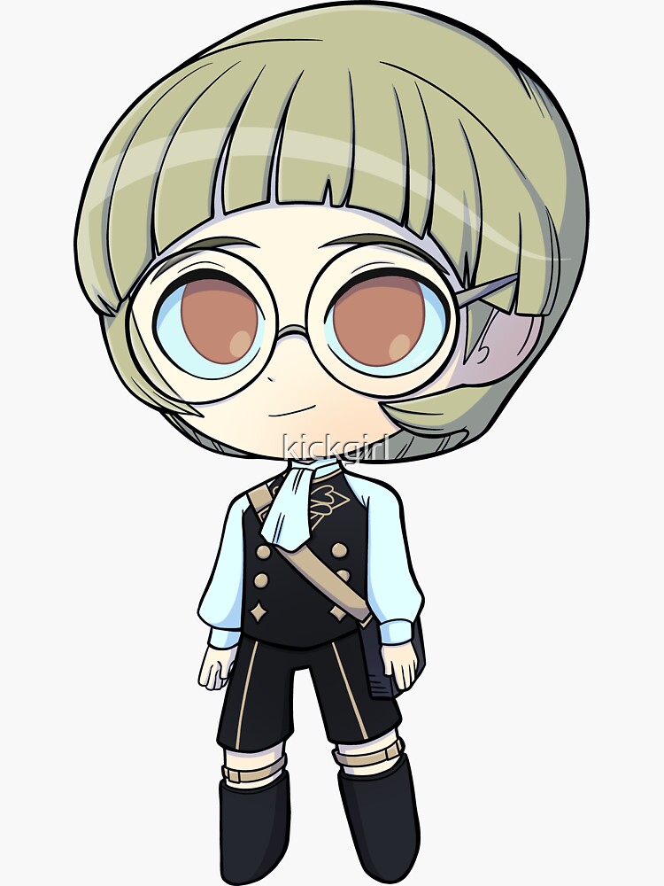 "Ignatz - Fire Emblem Three Houses - Chibi Cutie" Sticker for Sale by ...