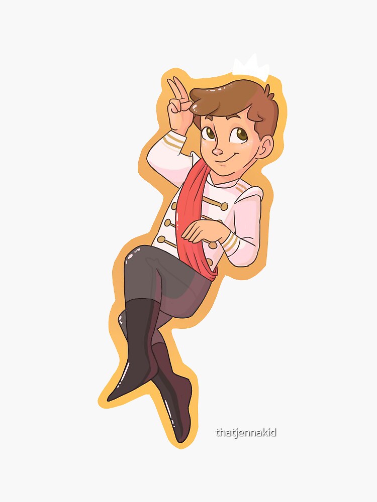 "Sanders Stickers: Roman" Sticker for Sale by thatjennakid | Redbubble