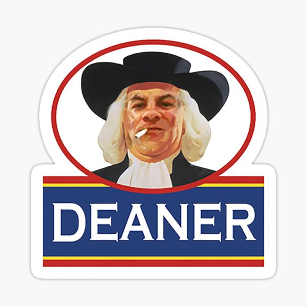 "Deaner" Sticker for Sale by kismetkara | Redbubble