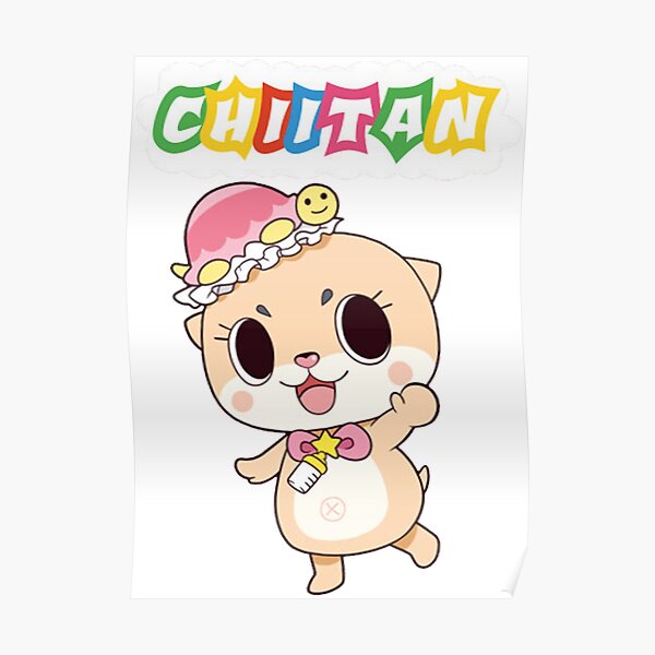 "Chiitan" Poster by Ginalajara | Redbubble