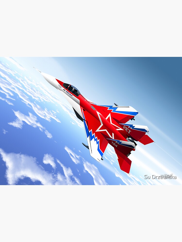 "MiG-29M" Sticker by sudrzewicka | Redbubble