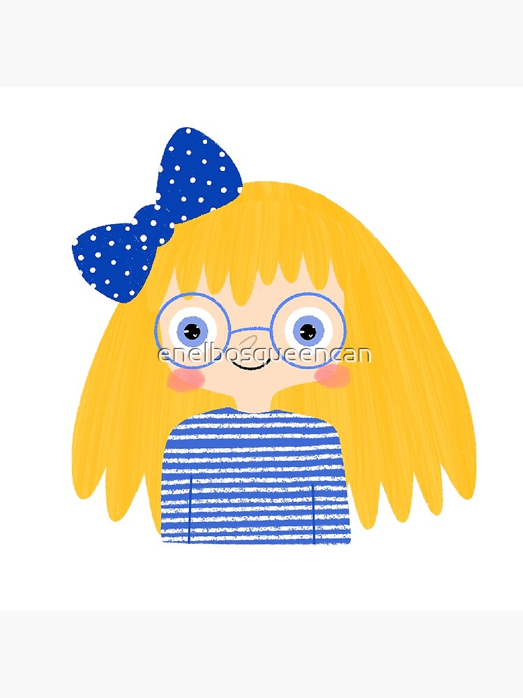 Blondie Girl Poster For Sale By Enelbosqueencan Redbubble