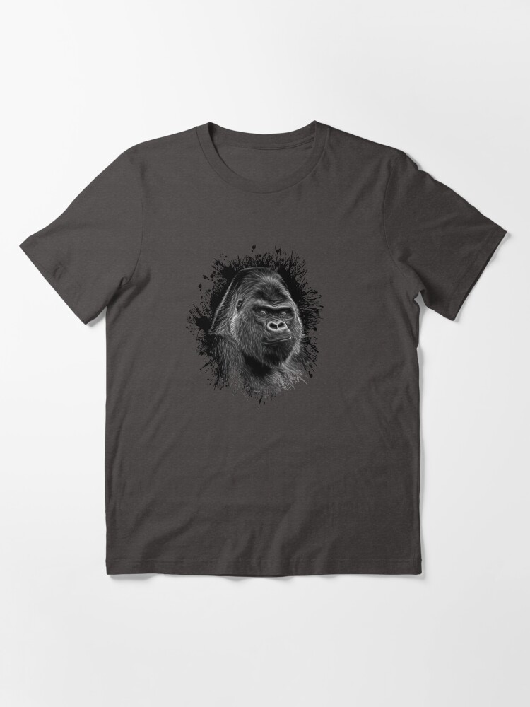 "Impressive Silverback" T-shirt for Sale by rawshutterbug | Redbubble ...