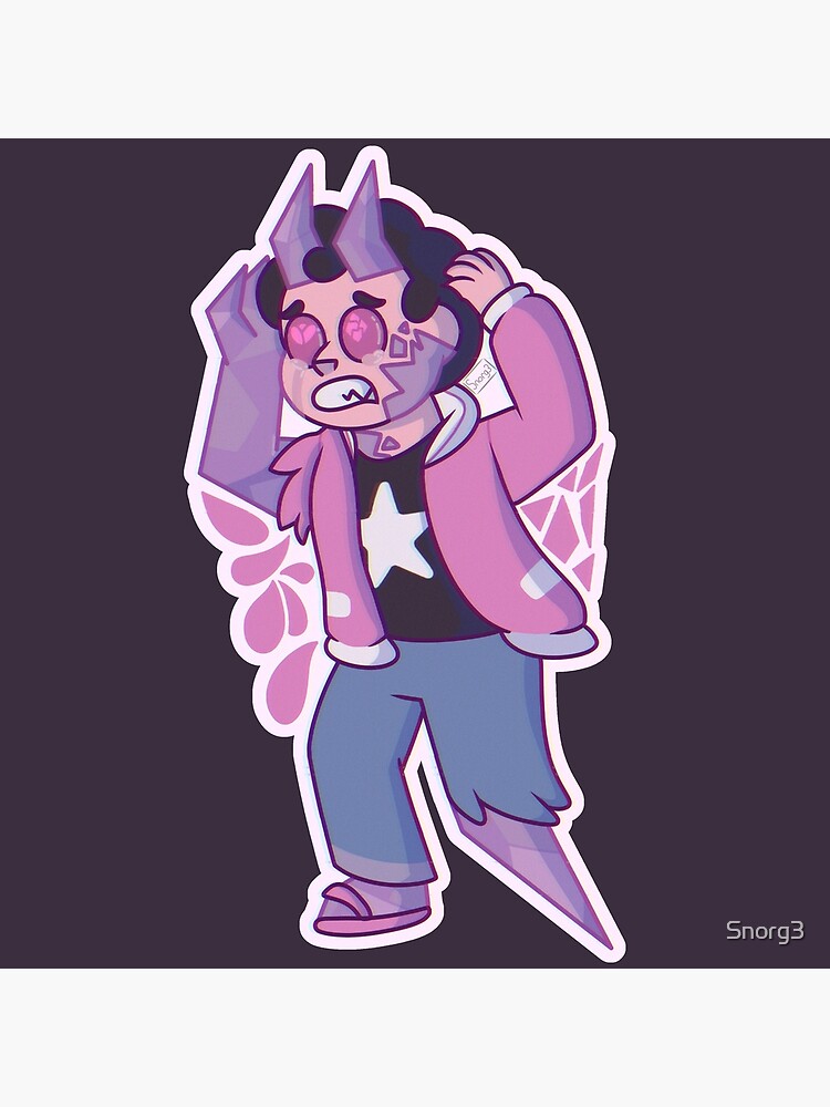 "Corrupted Steven Universe" Poster for Sale by Snorg3 | Redbubble