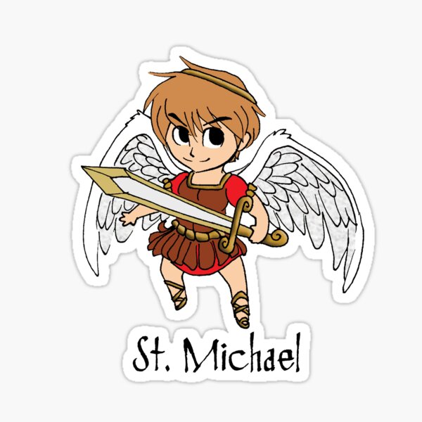 Archangel Michael Stickers | Redbubble