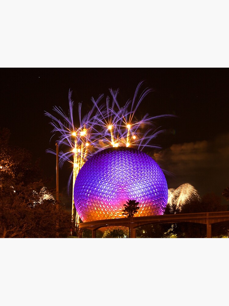 "Epcot IllumiNations" Art Print by Theme-Park | Redbubble