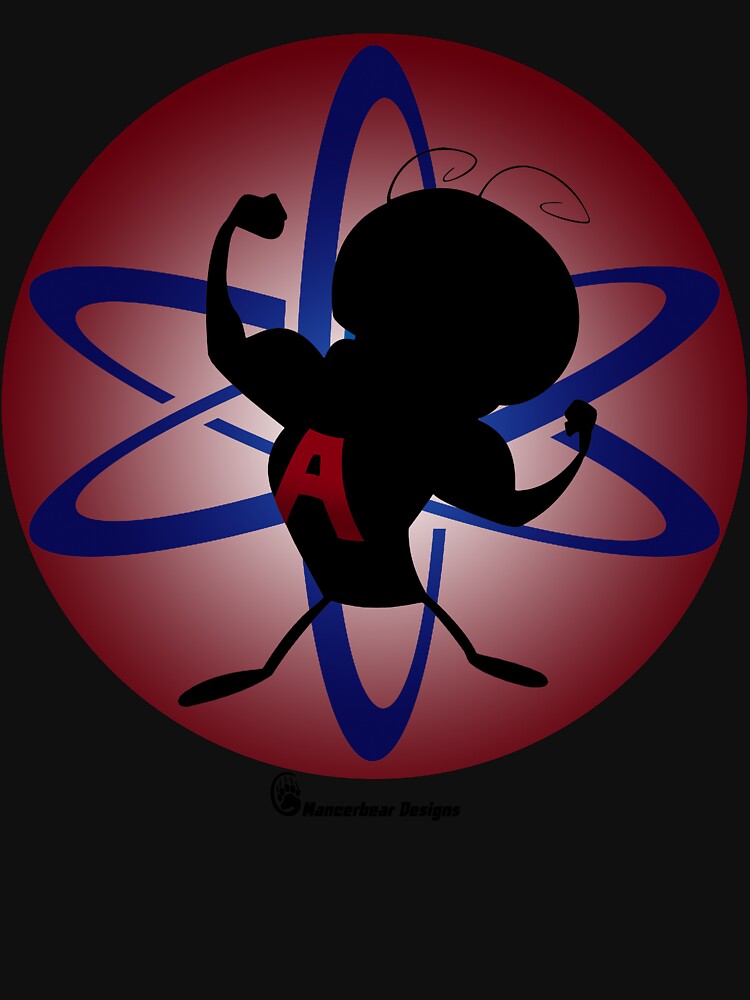 "Up and Atom" T-shirt for Sale by mancerbear | Redbubble | atom ant t-shirts - mancerbear t-shirts