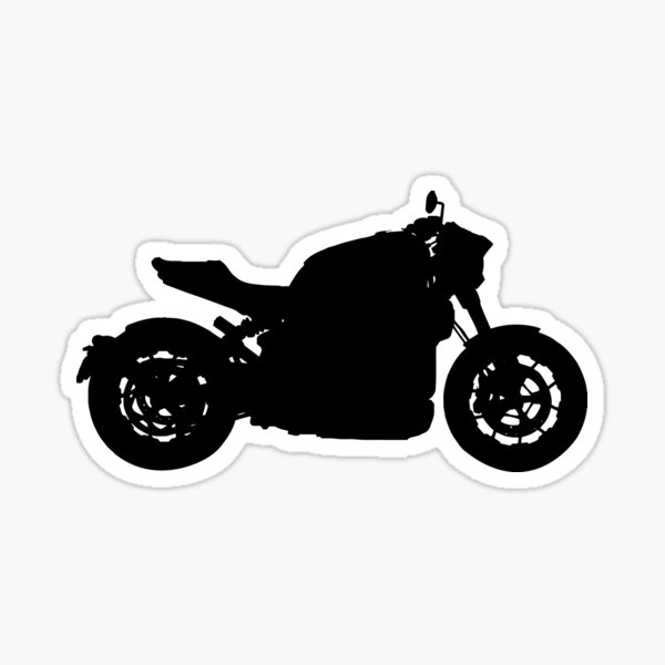 "HD Livewire - Black" Sticker for Sale by rideybikes | Redbubble