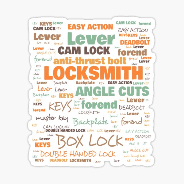 Locksmith Stickers | Redbubble