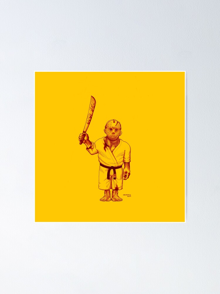 Póster «Jason - Mini Monster - serie de películas de terror» de ...