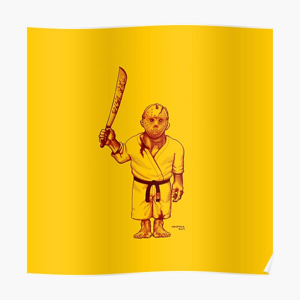 Póster «Jason - Mini Monster - serie de películas de terror» de ...