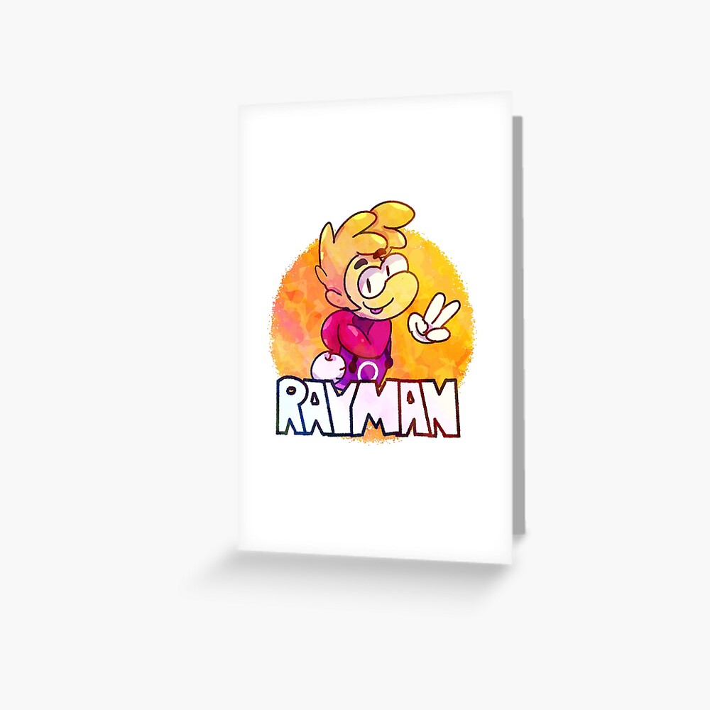 "Rayman Peace" Greeting Card by PGUniverse | Redbubble