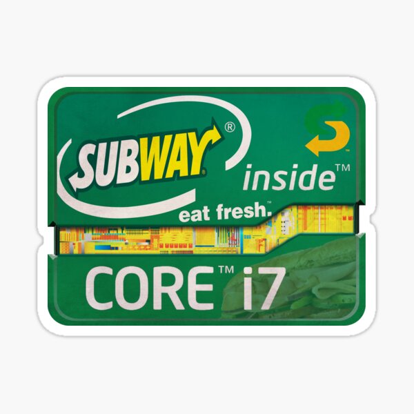 Intel Core I7 Stickers | Redbubble