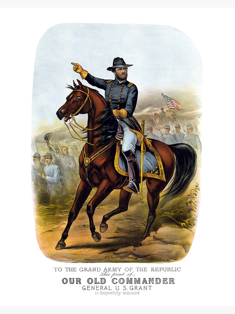 "General US Grant -- Our Old Commander " Photographic Print by ...