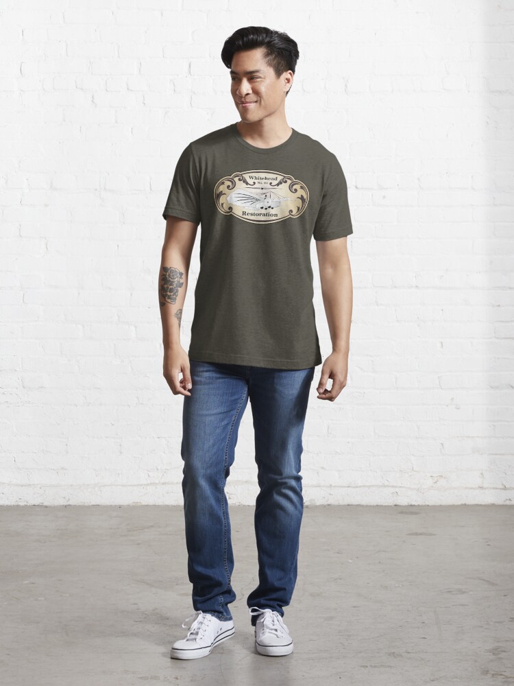 "Whitehead No. 21 Restoration" T-shirt by warbirdwear | Redbubble ...
