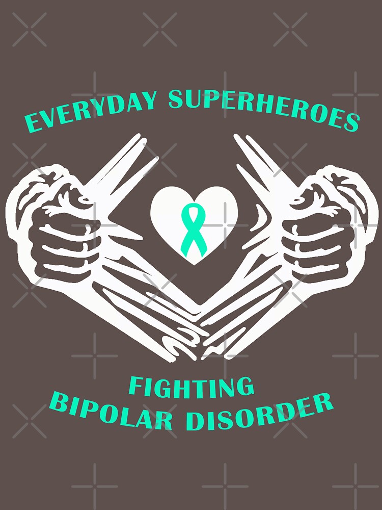 "Bipolar Heroes" T-shirt for Sale by purrfectpixx | Redbubble | bipolar ...