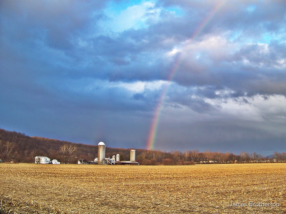 "Rainbow Farm" by James Brotherton | Redbubble