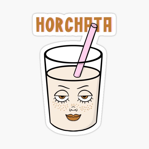 "Horchata" Sticker for Sale by gabbbzzzie | Redbubble