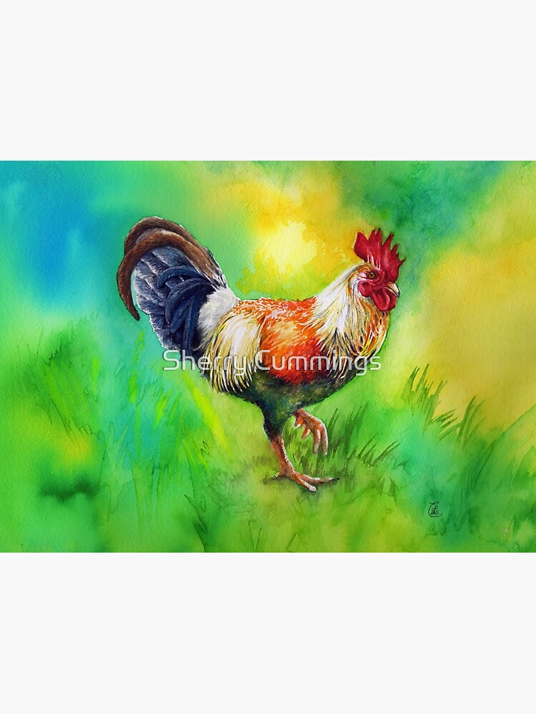 "Rooster Strut" Photographic Print by sherryscummings | Redbubble
