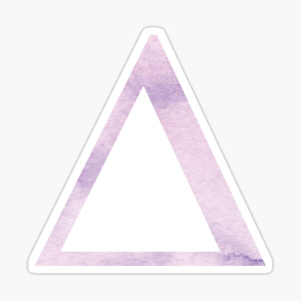 "Greek Letter Delta | Purple Watercolor Design" Sticker for Sale by ...