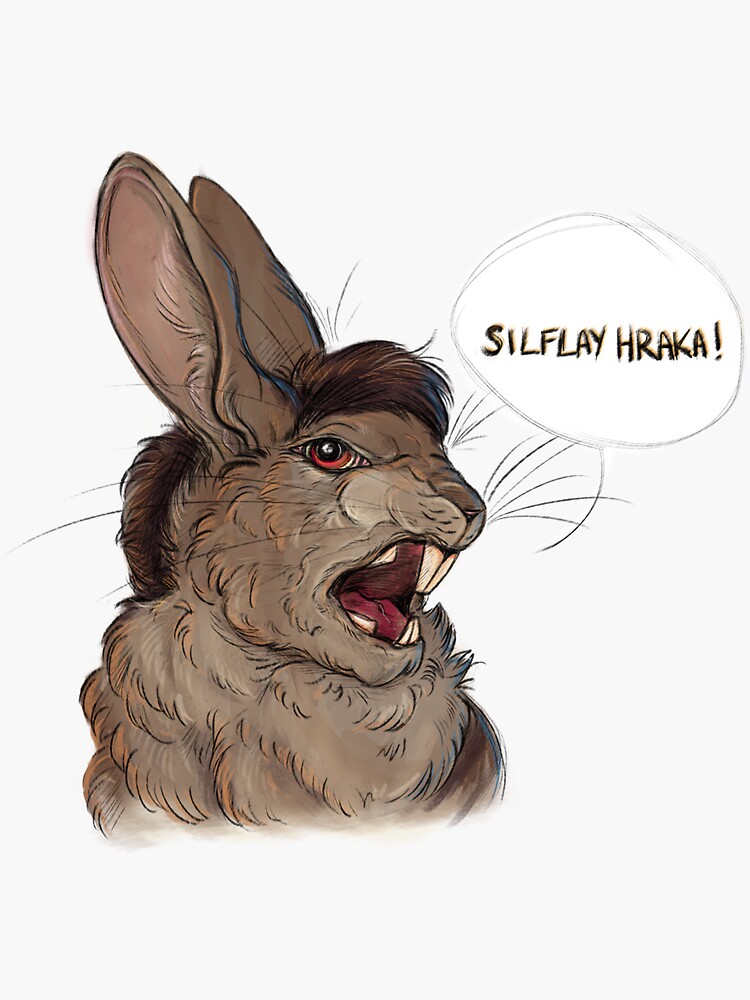 "Bigwig" Sticker by theholeinthesky | Redbubble