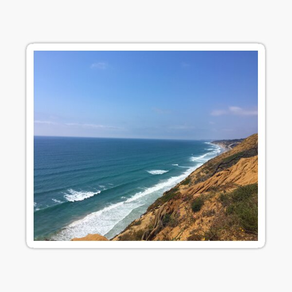 "Torrey Pines, California, USA" Sticker for Sale by JossSperdutoArt ...