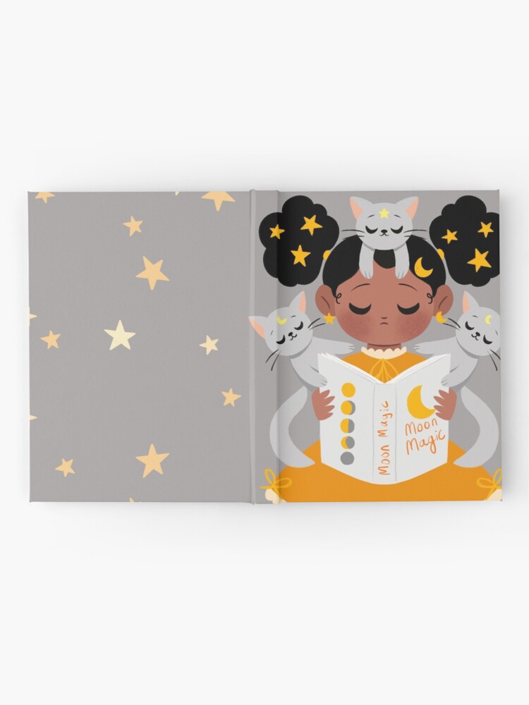 "Moon Witch" Hardcover Journal for Sale by lobomaravilha | Redbubble