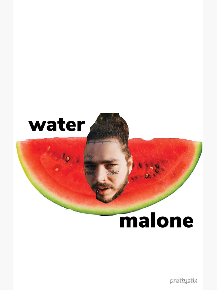 ""water malone"" Sticker by prettystix | Redbubble