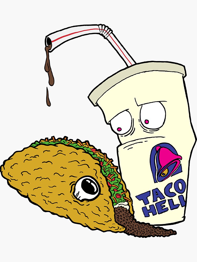 "Taco Hell" Sticker for Sale by hagelt18 | Redbubble