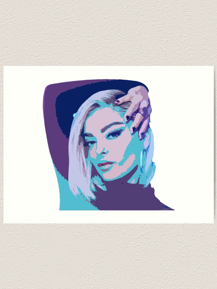 "bebe rexha blue" Art Print for Sale by l7145024w | Redbubble