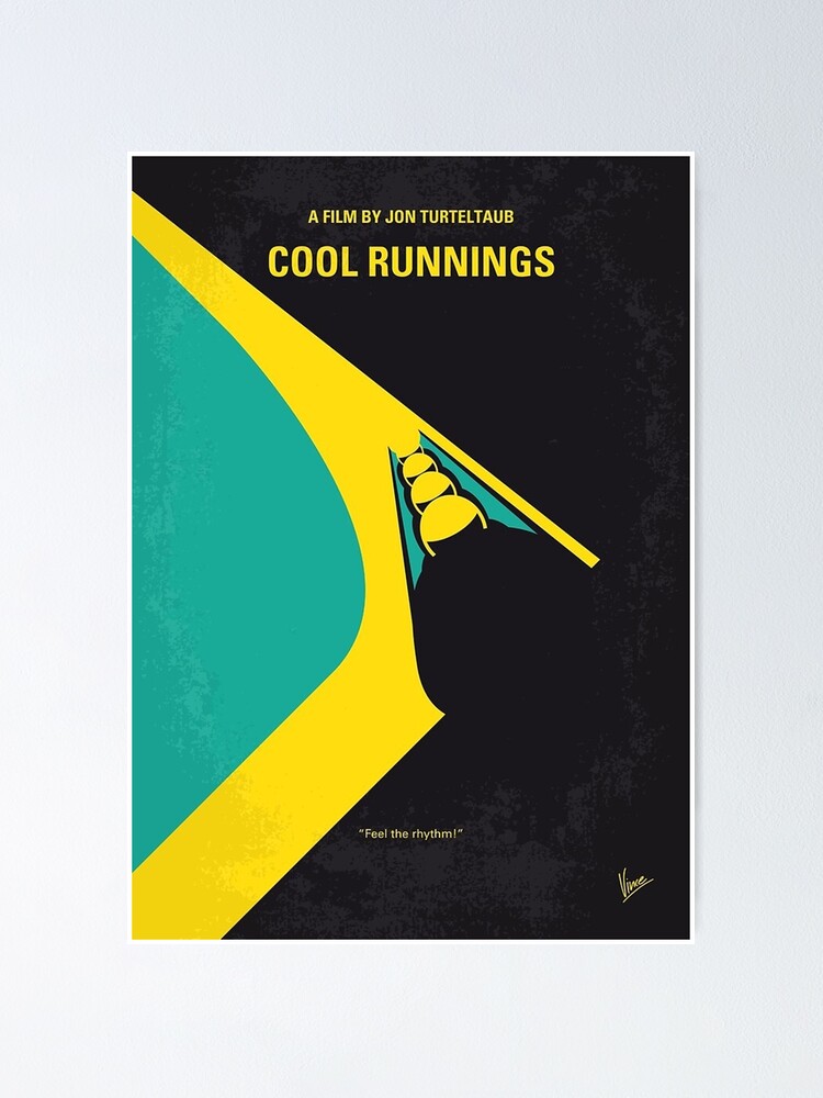 "No538- COOL RUNNINGS minimal movie poster " Poster for Sale by ...