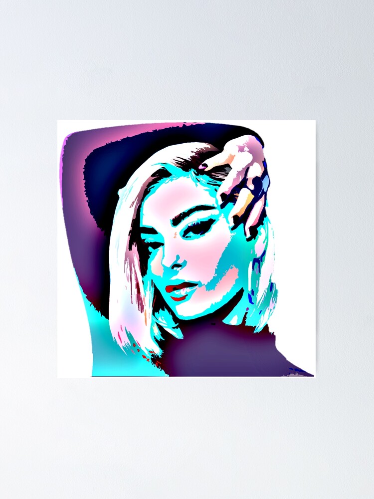 "bebe rexha blue #2" Poster by l7145024w | Redbubble