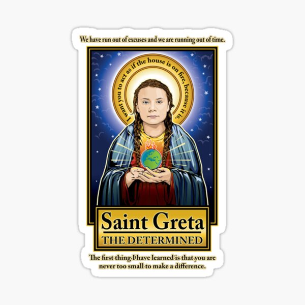 Greta Thunberg Stickers | Redbubble