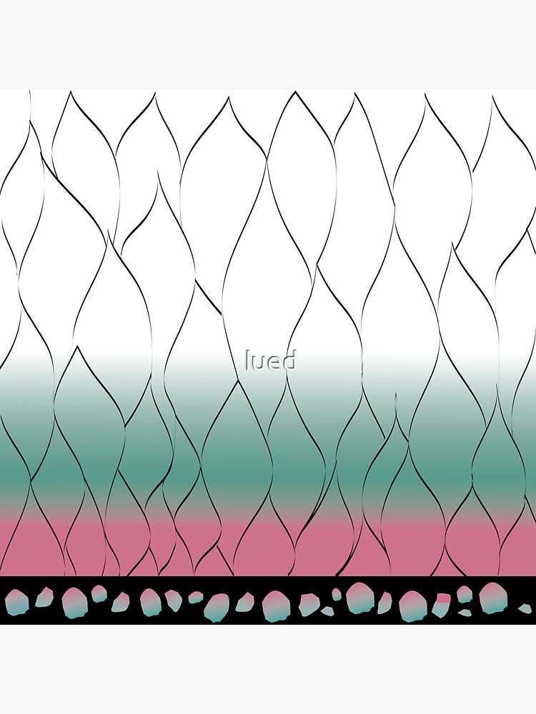 "Shinobu pattern" Sticker for Sale by lued | Redbubble