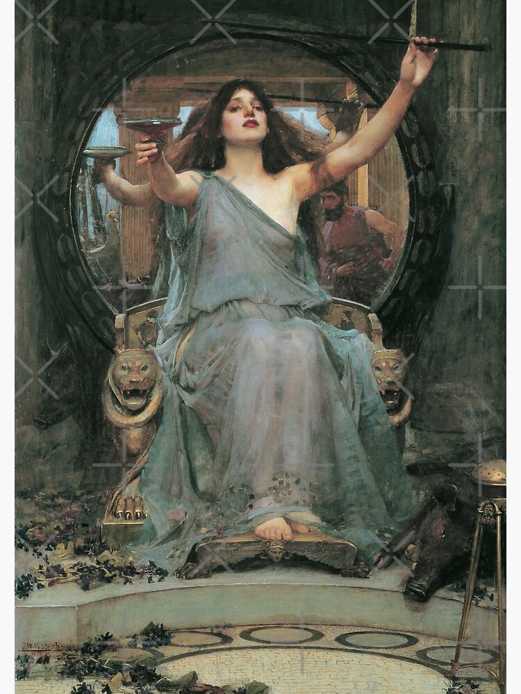 "Circe Offering the Cup to Ulysses, 1891 John William Waterhouse ...